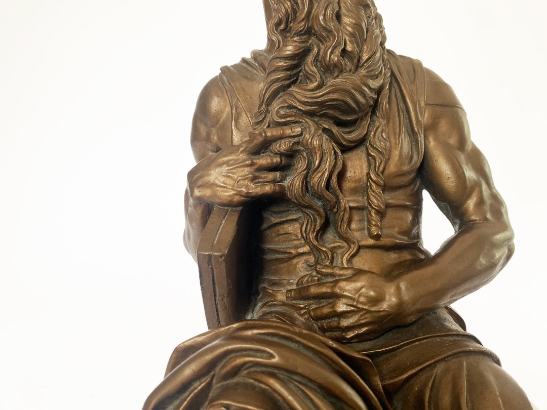 Gothic Art Statue Decor Vintage Gothic Decor 1969 Michelangelo’s Moses ...