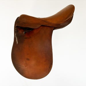 Antique Equestrian Argentinian Leather Polo Horse Saddle - Etsy