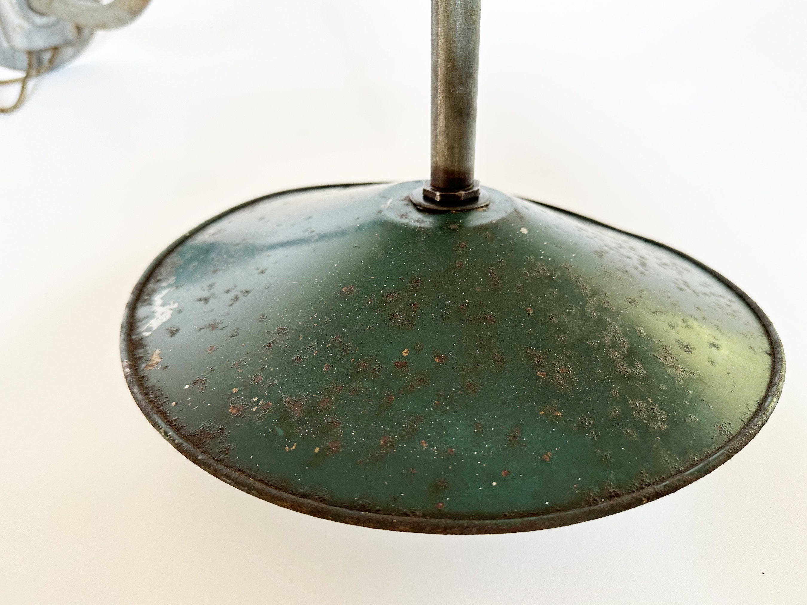 Vintage Industrial Light Barn Lamp Wall Sconce Lantern Hard-wired Shop ...