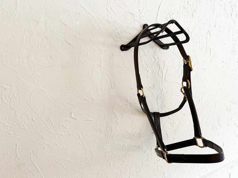 Antique Bridle Racks Equestrian Décor Tack Room Décor Horse Tack Hooks ...