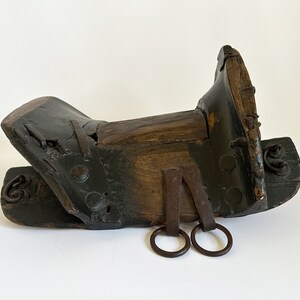 Antique Horse Saddle, 1800s Primitive Horse Saddle - Etsy