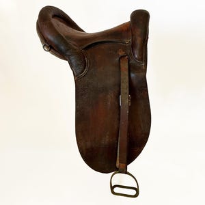 Antique Horse Saddle, 1890s Kentucky Rollback Plantation Style - Etsy