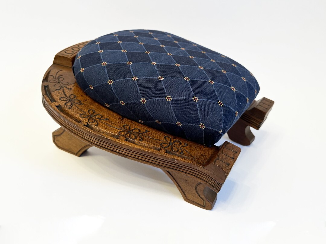 Antique Footstool Victorian Horseshoe Footstool Equestrian Decor ...