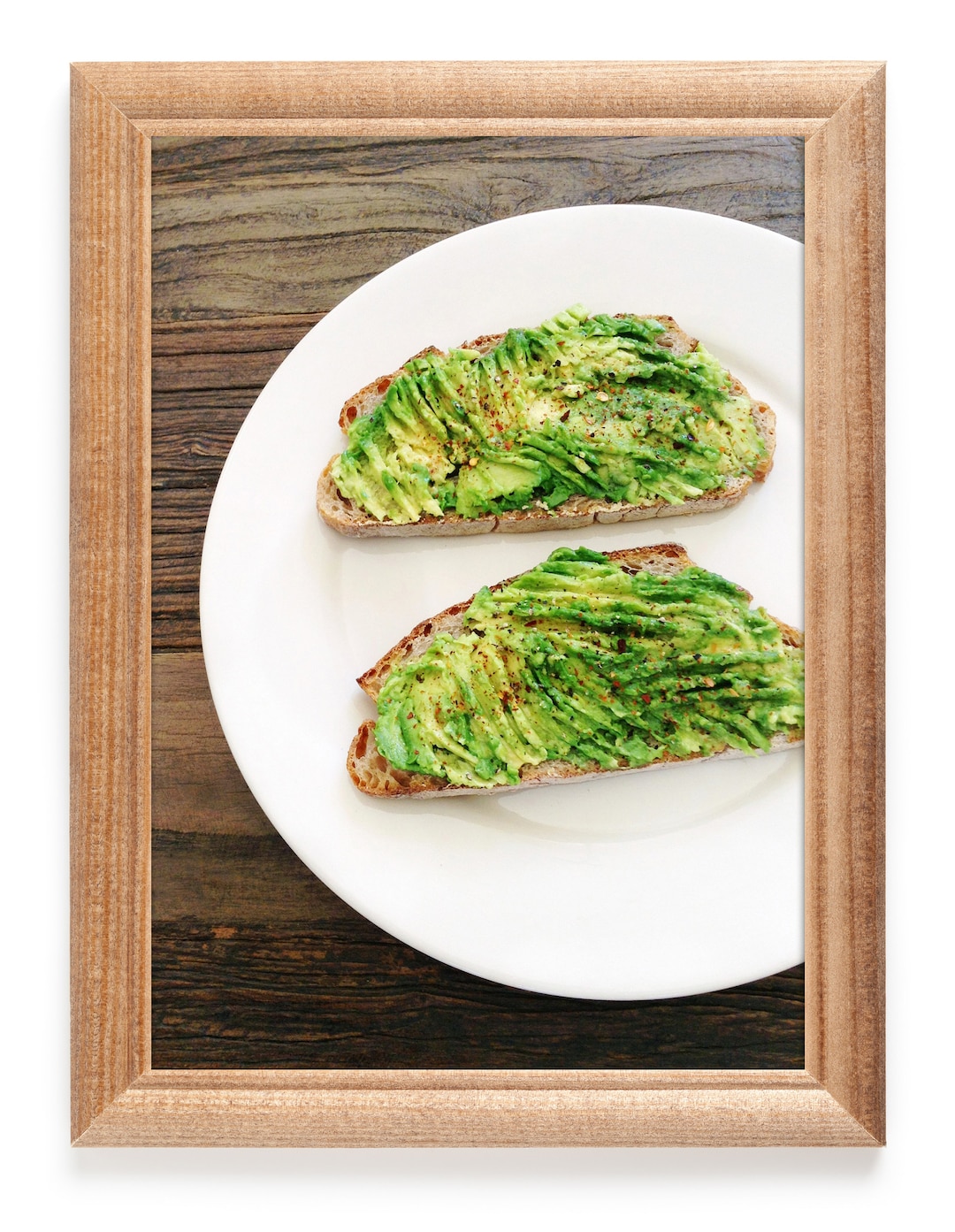 Fine Art Avocado Toast Photography- Color Photo Food Print - Etsy