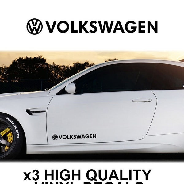 Volkswagen Decal - Etsy