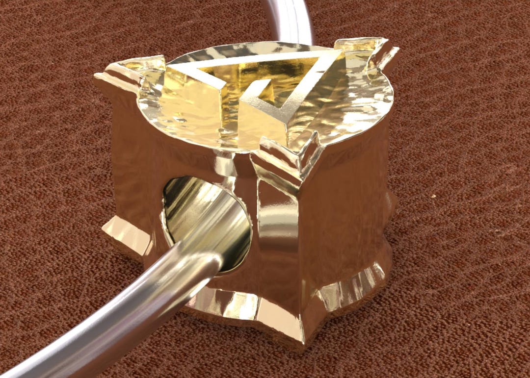 The Witcher 3, the Wild Hunt, Aard Sign Charm Pendant Necklace ...