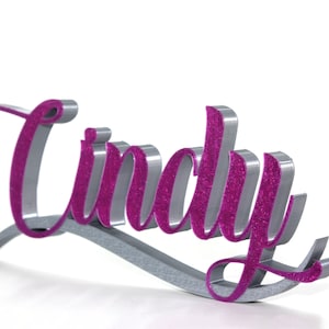 Freestanding Name Sign Desk Name Plate Custom Name Sign Personalized ...