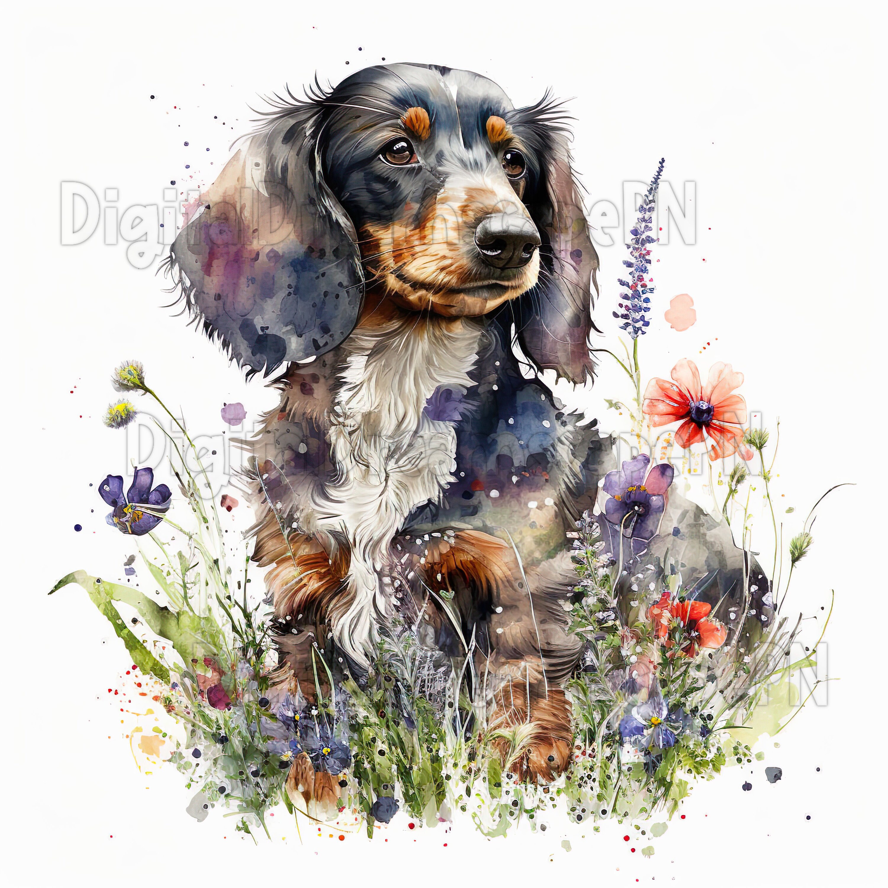 Watercolor Dogs Clipart | 11 High Quality Jpgs | Set 3 | DIGITAL ...