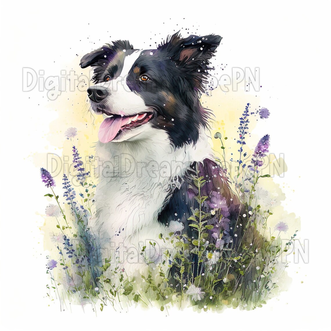 Watercolor Dogs Clipart 11 High Quality Jpgs Set 3 - Etsy