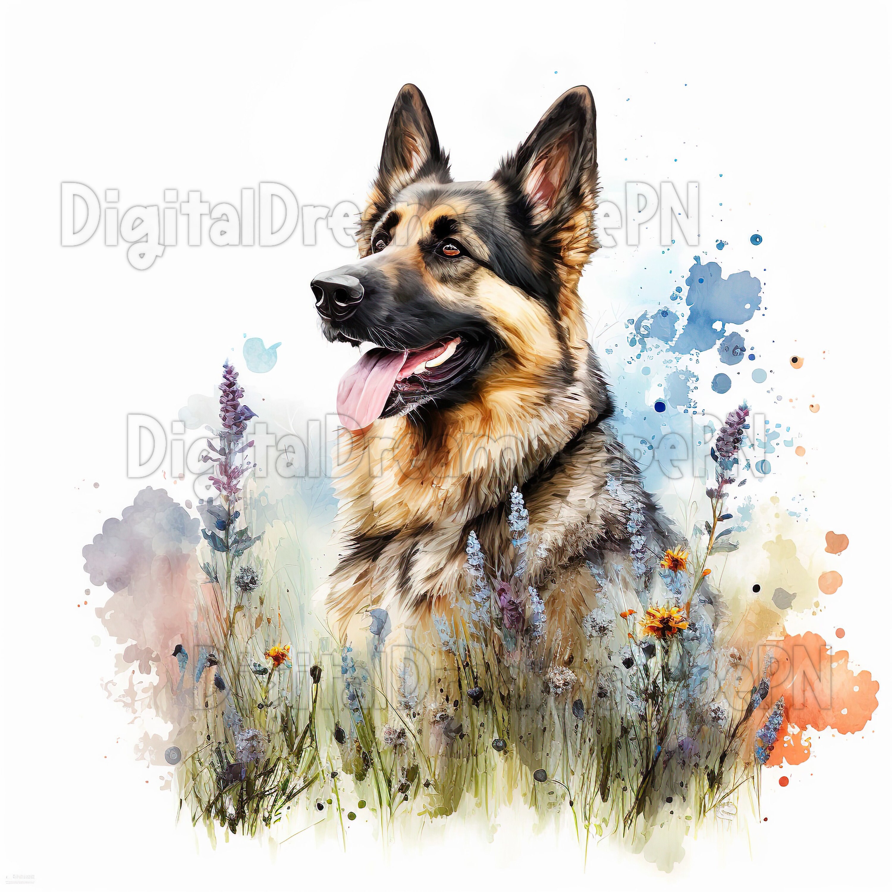 Watercolor Dogs Clipart | 11 High Quality Jpgs | Set 3 | DIGITAL ...