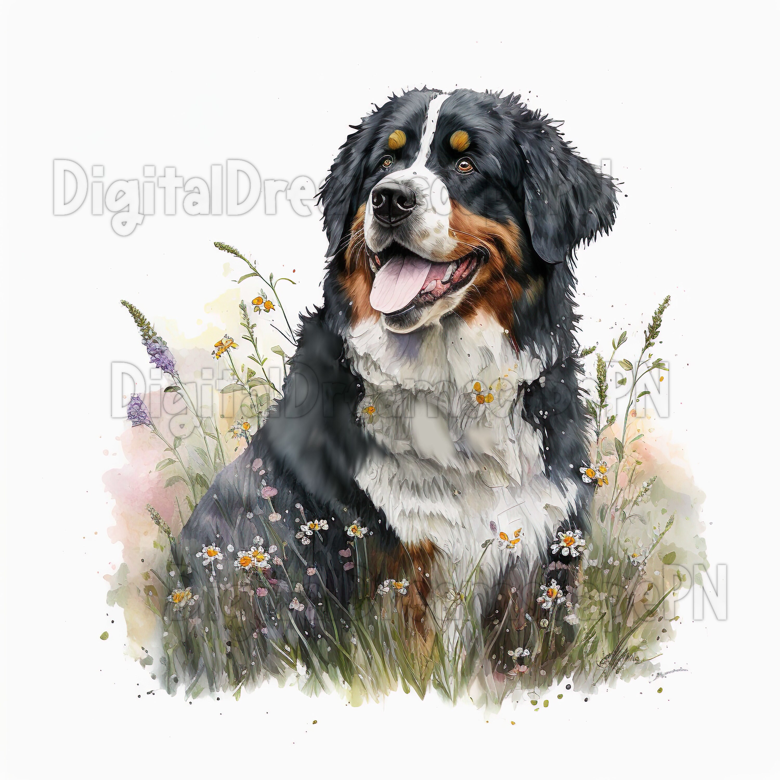 Watercolor Dogs Clipart | 11 High Quality Jpgs | Set 3 | DIGITAL ...