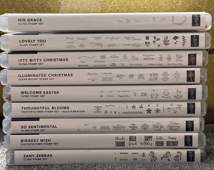 Stampin UP! Stamp Sets - Etsy