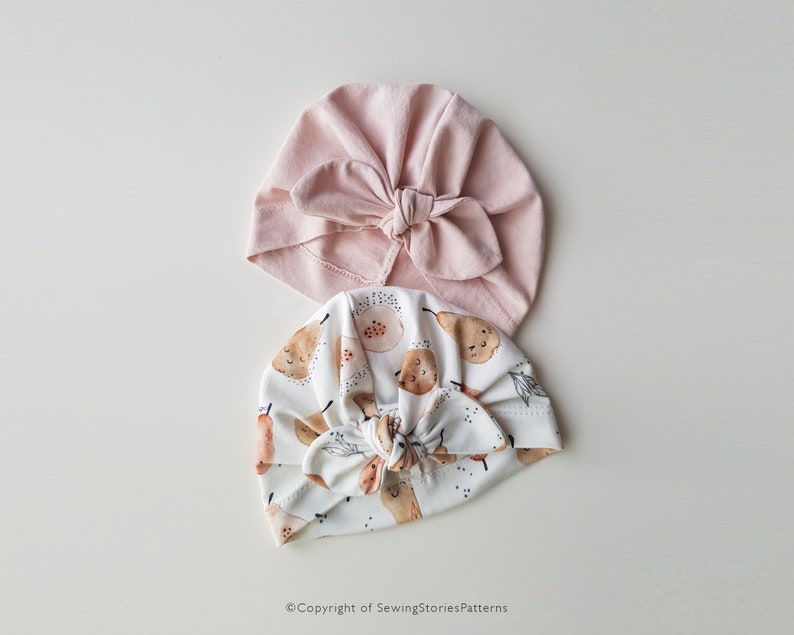 Baby Turban 5 Styles PDF Pattern Baby and Kids Sewing Hat - Etsy