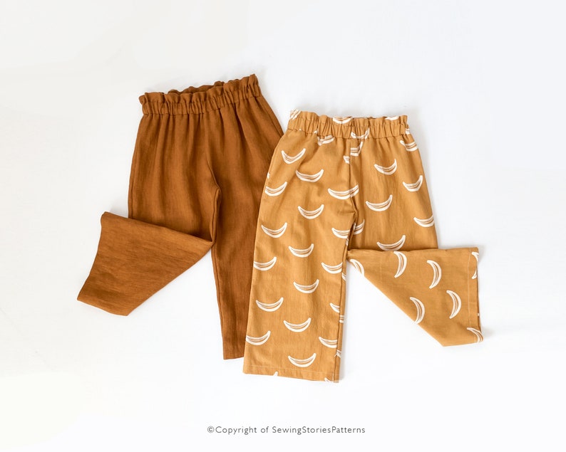 Wide Leg Pants PDF Pattern Culottes Sewing Pattern - Etsy UK