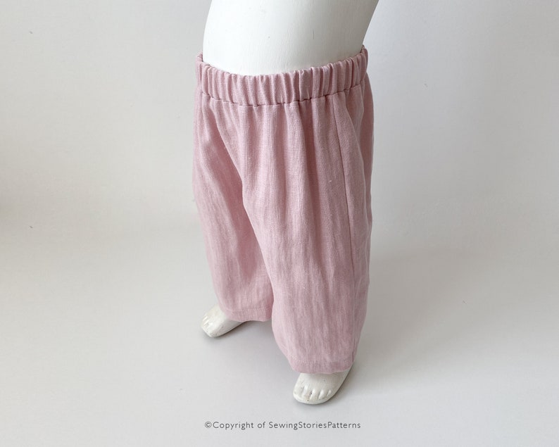 Wide Leg Pants PDF Pattern Culottes Sewing Pattern - Etsy