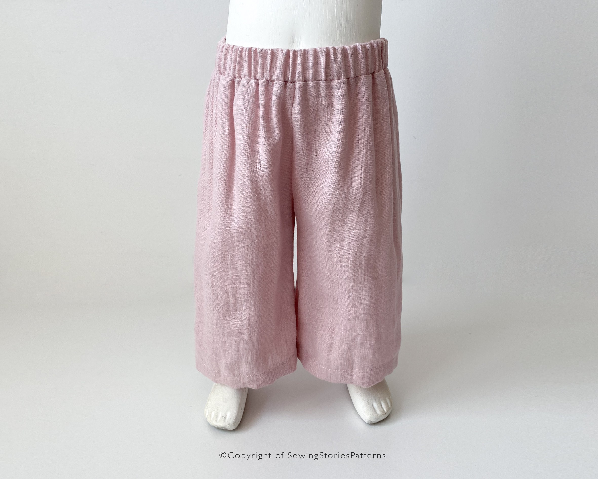 Wide Leg Pants PDF Pattern Culottes Sewing Pattern - Etsy UK