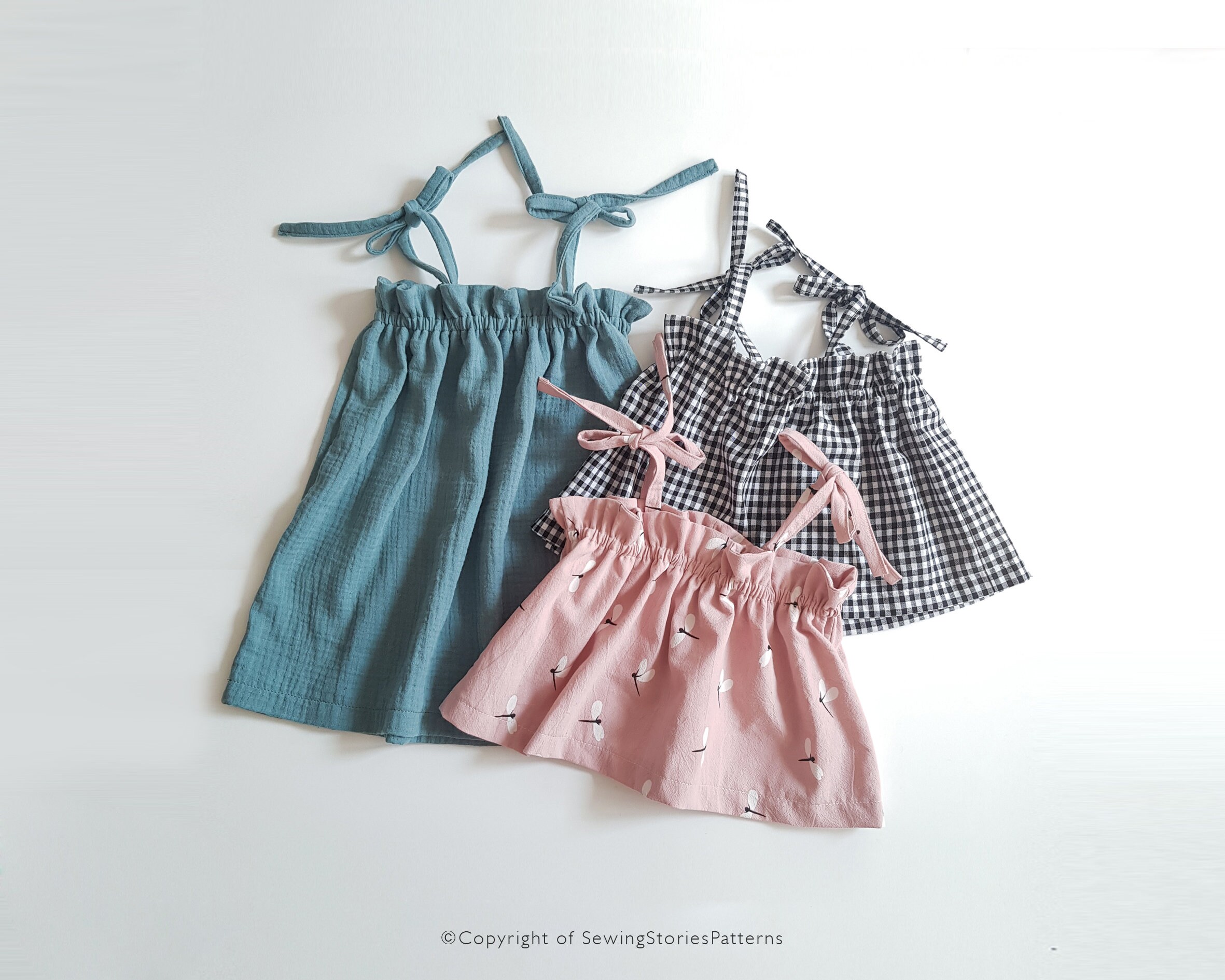 Summer DRESS and TOP Pdf Pattern Dress Sewing Pattern Baby - Etsy