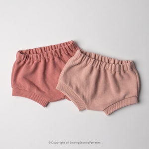 Baby Shorties PDF Pattern | Baby Bummies Sewing Pattern | Diaper Cover ...