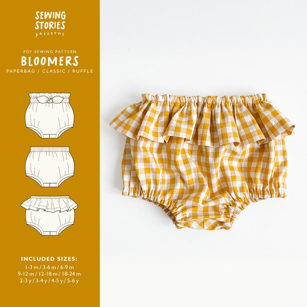 Baby Ruffle Bloomers - Etsy