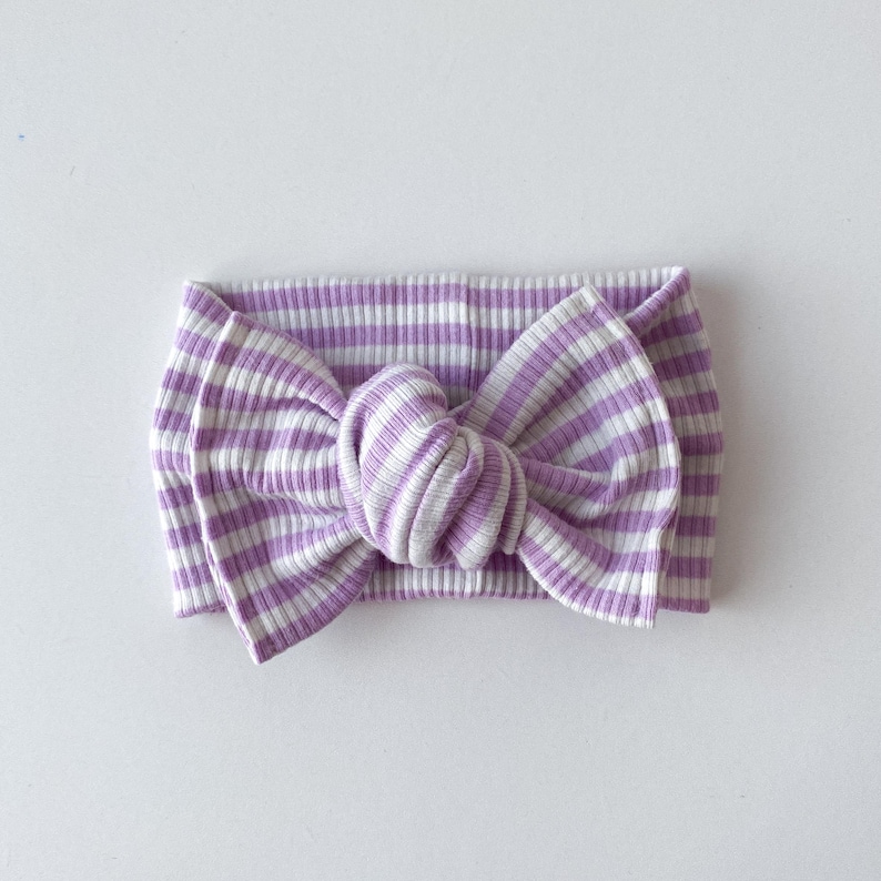 Chunky Bow Headband PDF Pattern | Baby and Kids Sewing Stretch Headwrap ...