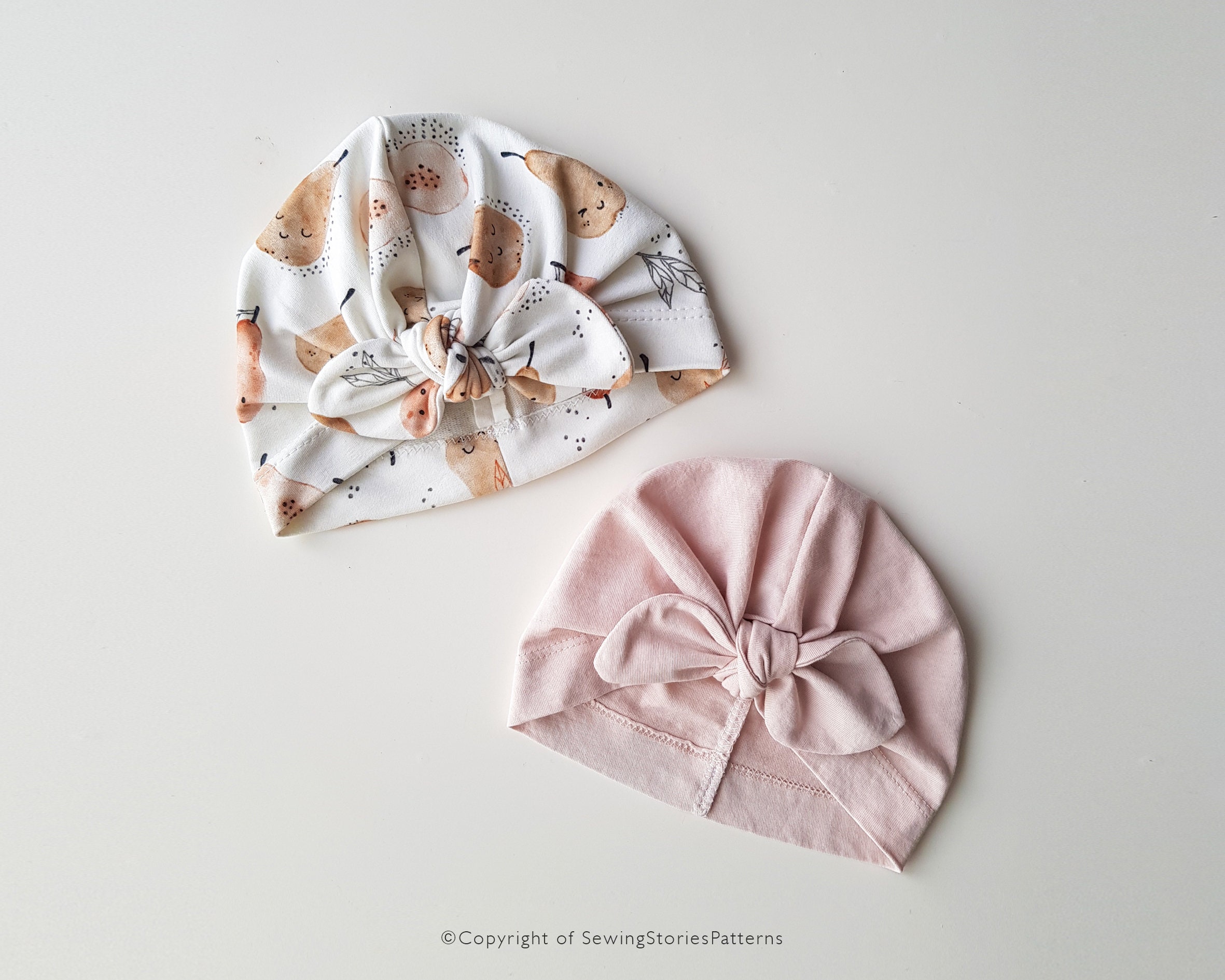 Baby Turban 5 Styles PDF Pattern Baby and Kids Sewing Hat - Etsy