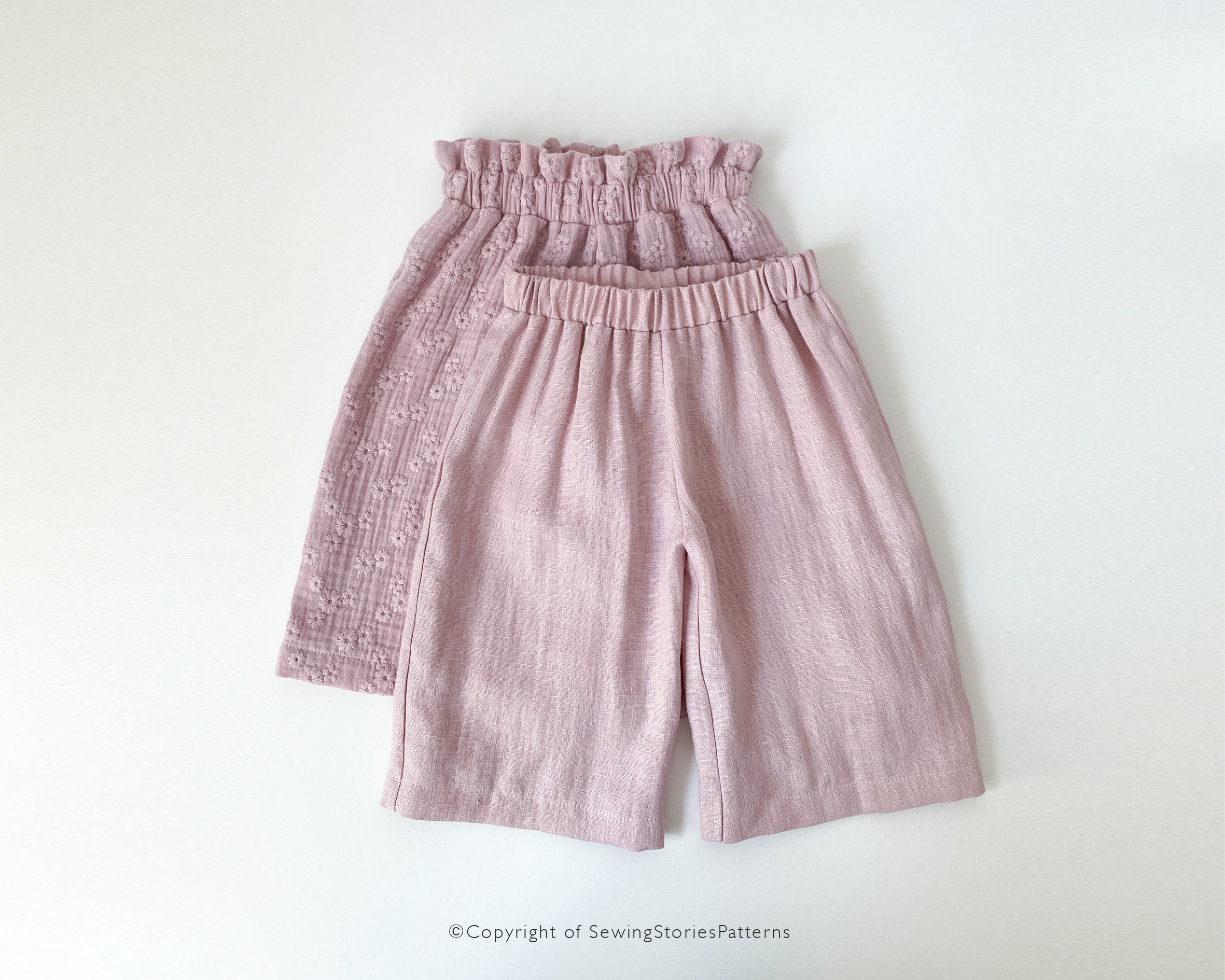 Wide Leg Pants PDF Pattern Culottes Sewing Pattern - Etsy UK