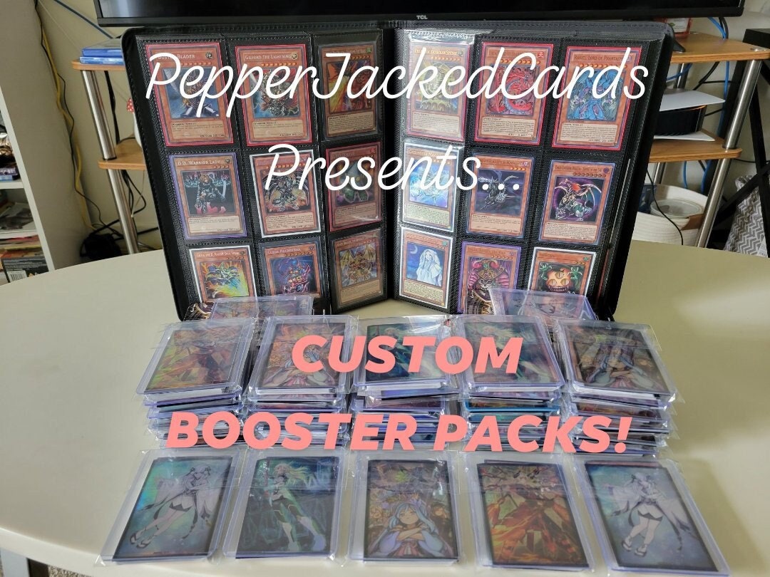 Yu-gi-oh! Mystery Box/custom Booster Packs! - Etsy
