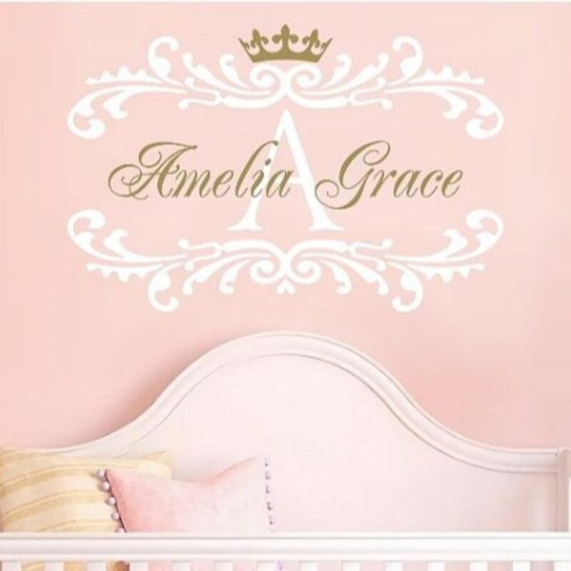 Princess Monogram - Etsy