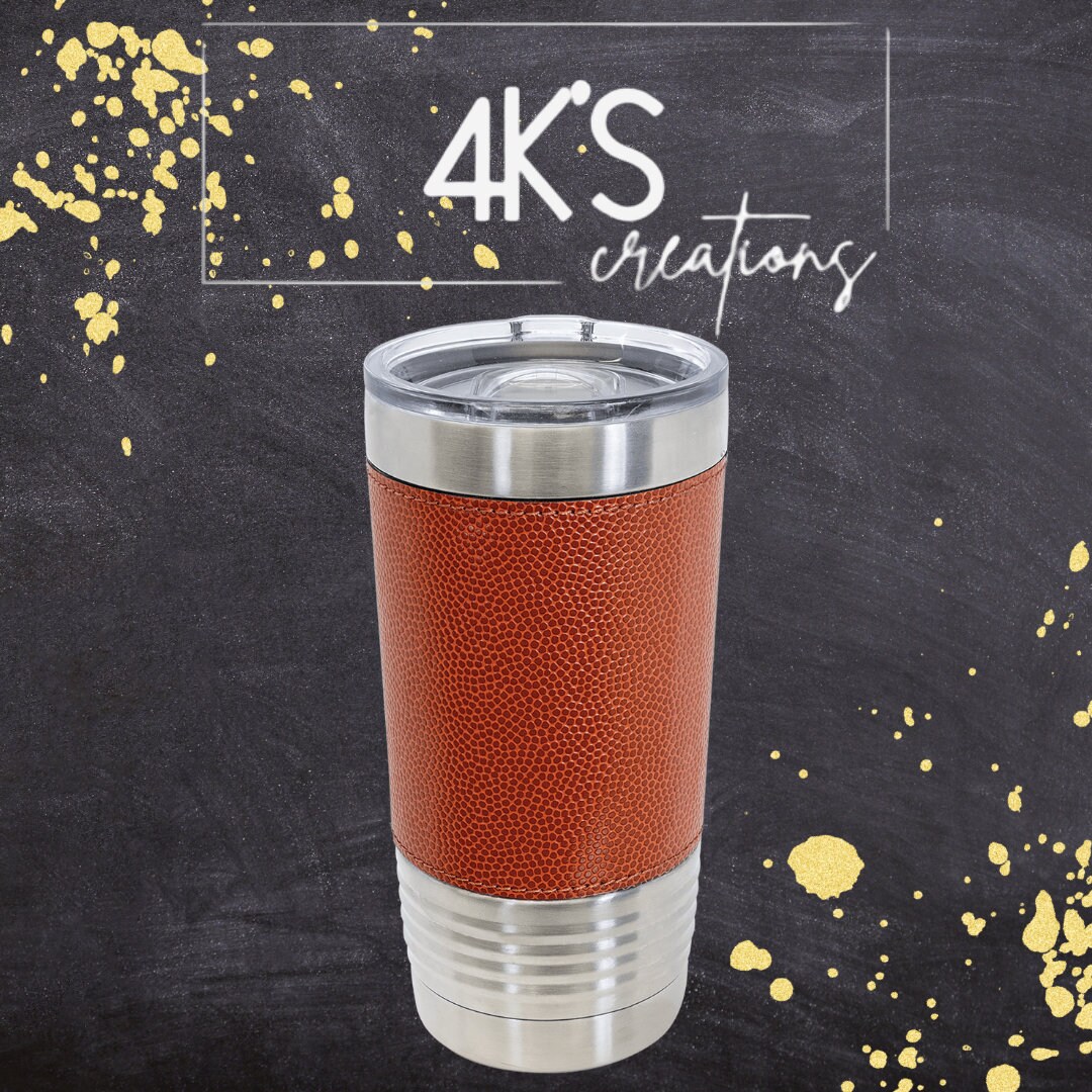 20 OZ Personalized Basketball Tumbler | Insulated Polar Camel - Etsy