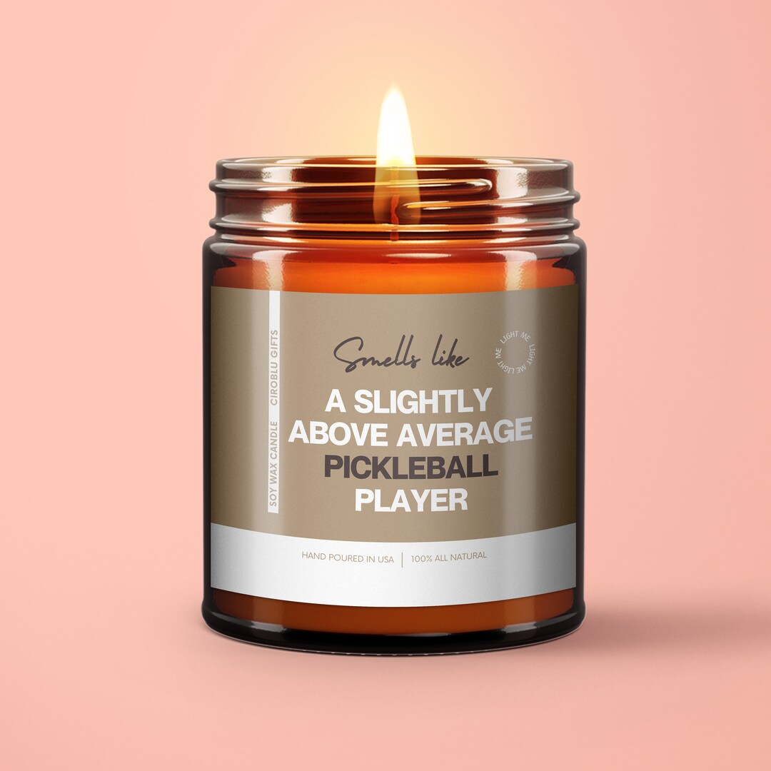 Pickle Ball Player Birthday Gift Pickleball Candle Gift for Pickleball ...