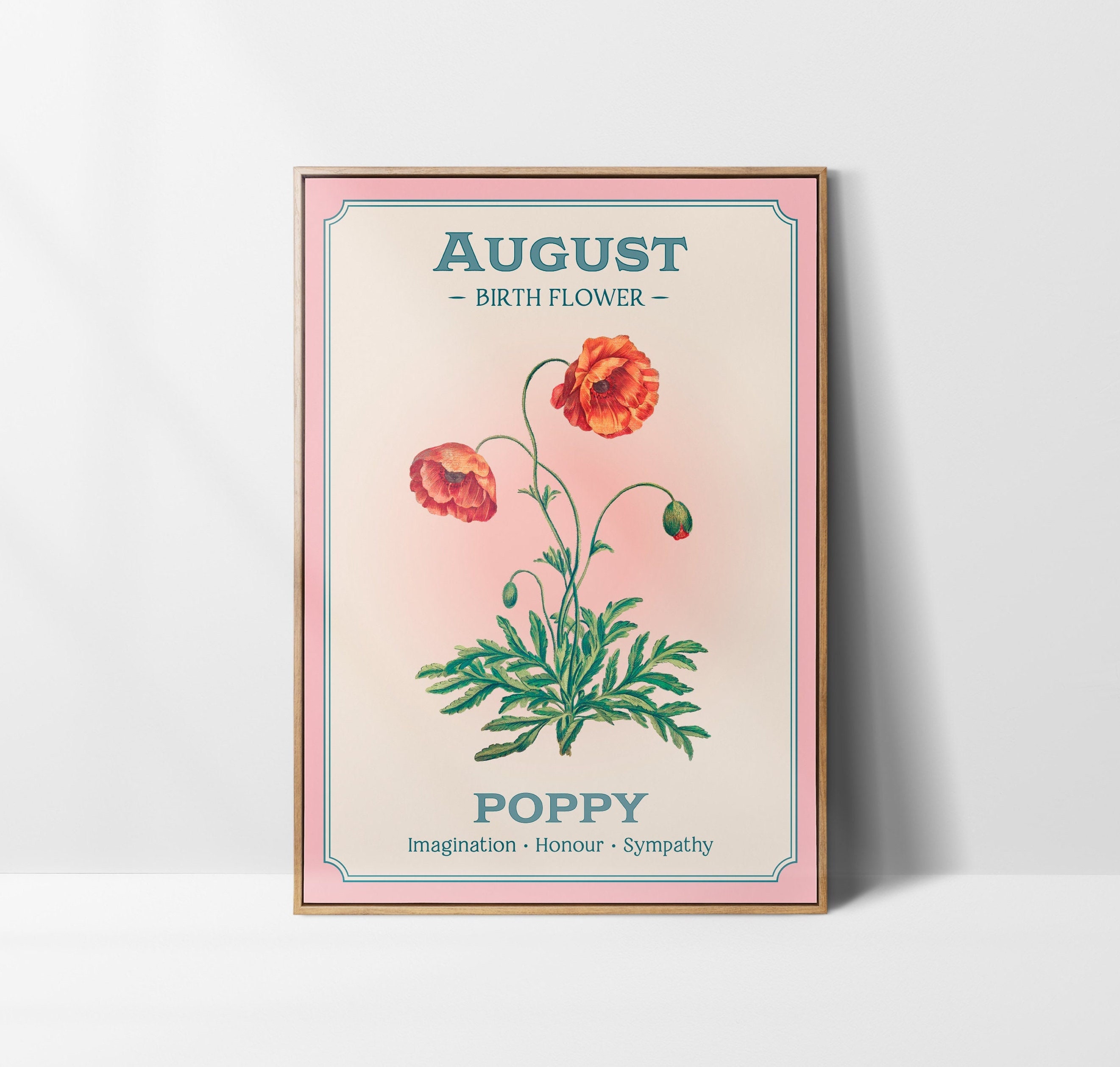 August Birthday Flower