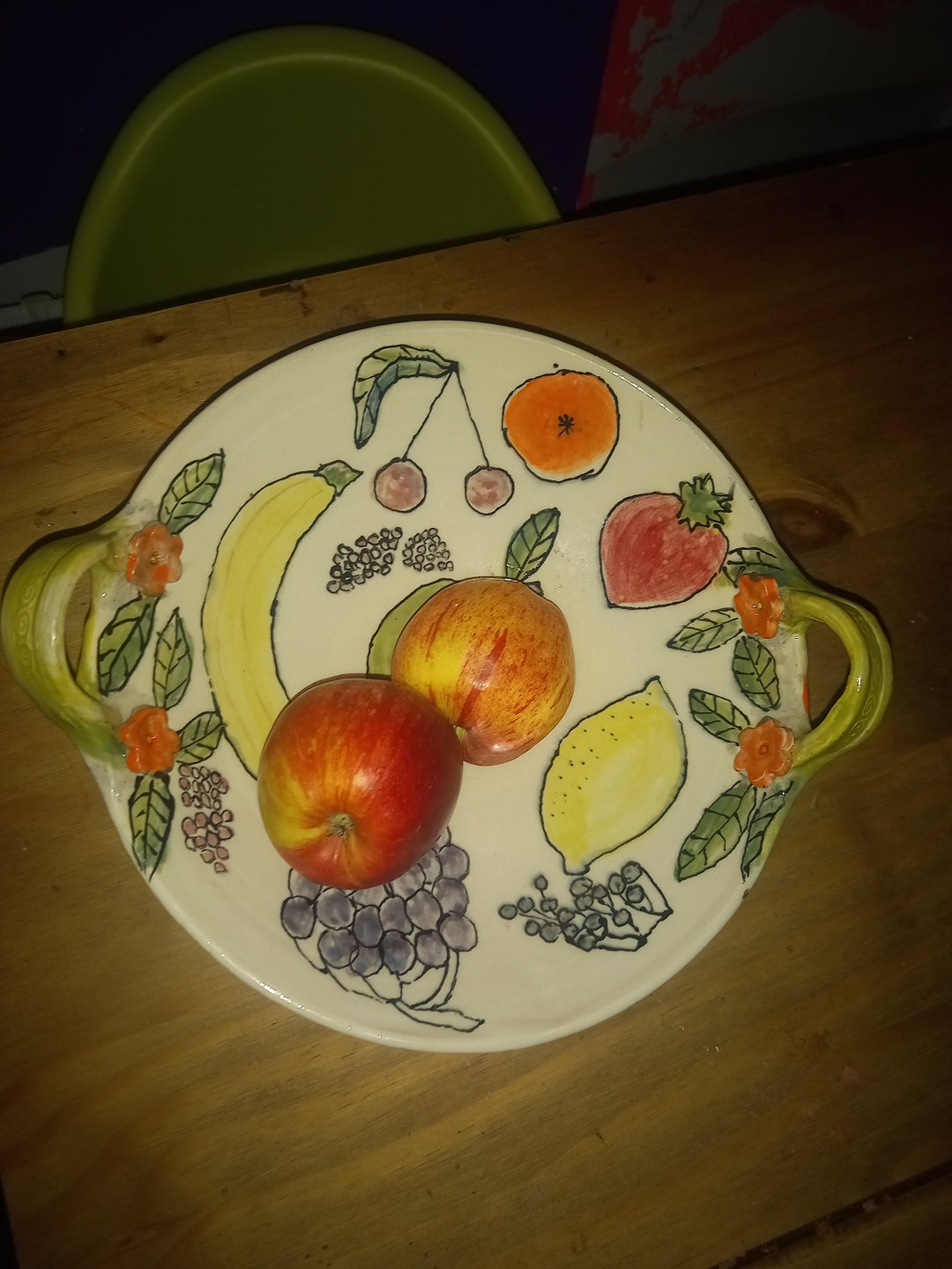 Hand Made Fruit Bowl - Etsy