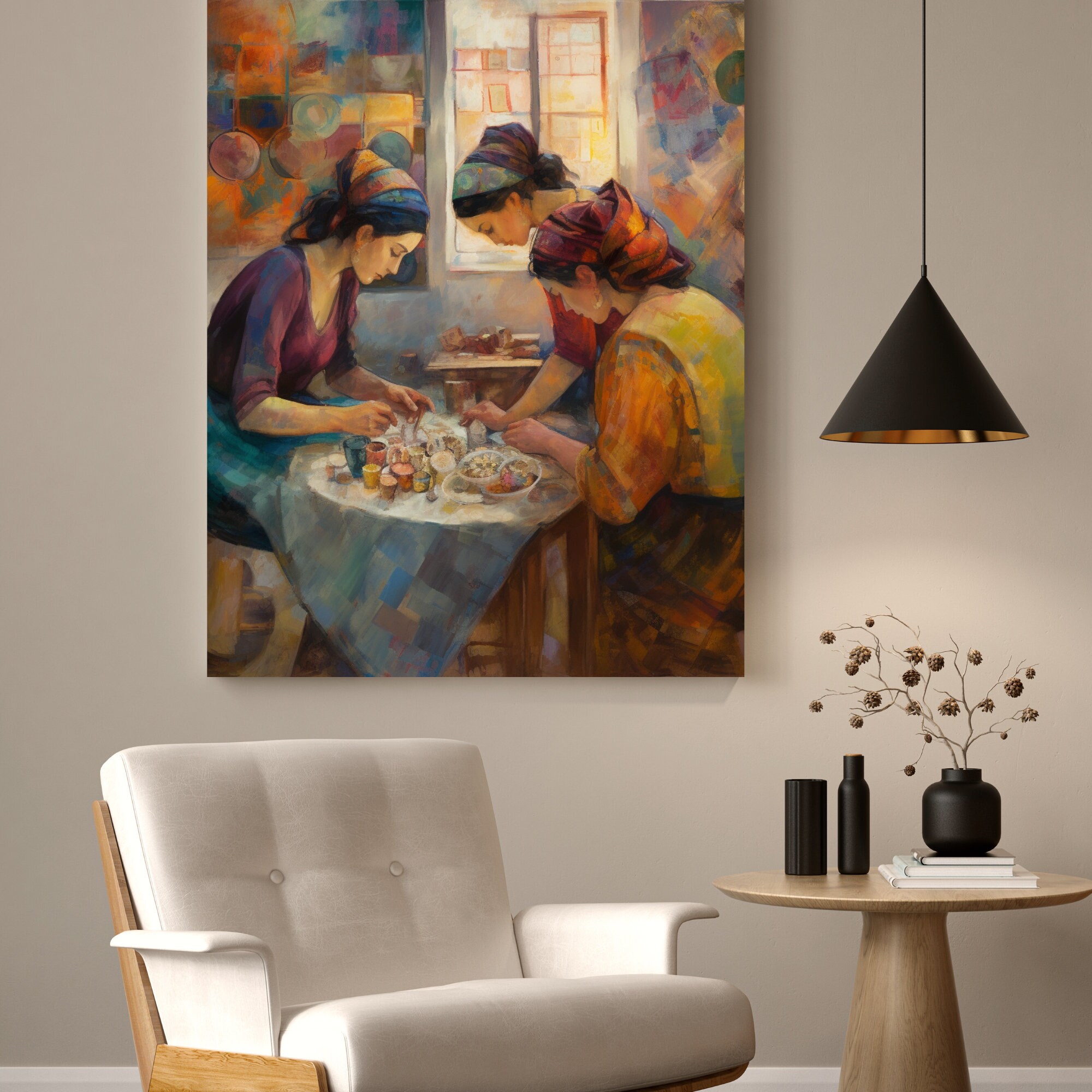 Women Crafts Printable Jewish Home Decor Digital Wall Art Judaica Fine ...