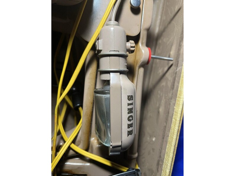 Vintage Beautiful 1956 Singer 306K Sewing Machine Zigzag Includes ...