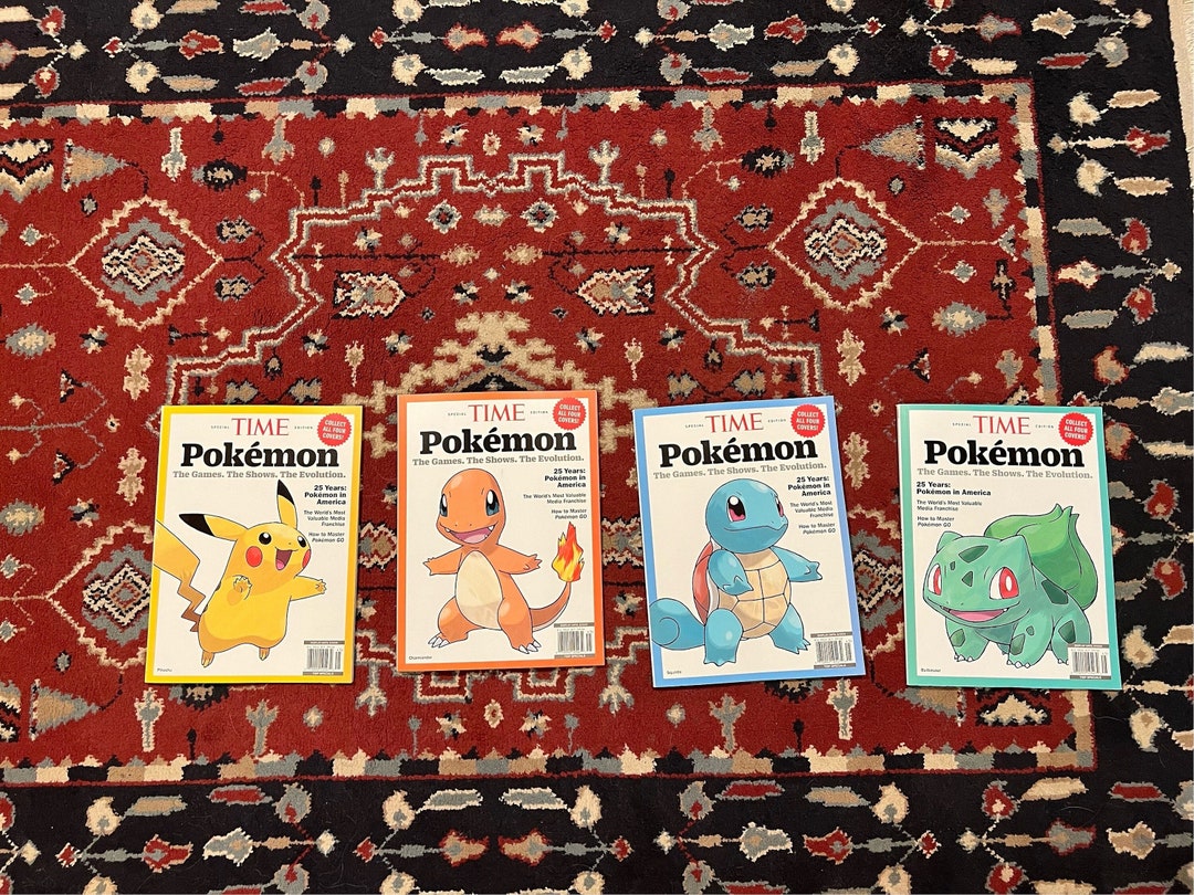 Pokémon Time Magazine 2024: 25th Anniv. Special Edition. Exclusive Art ...