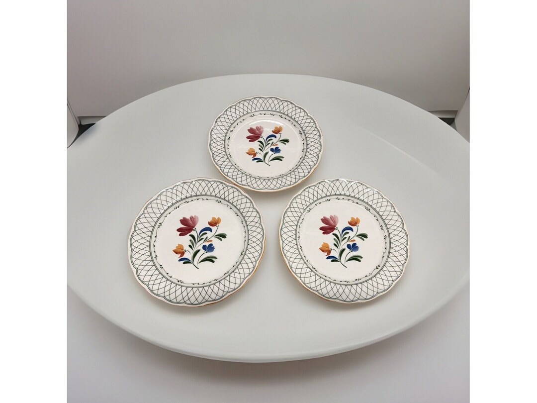 Nikko Provincial Designs Hampton Dinner Plates Set of 3 Vintage Plates ...