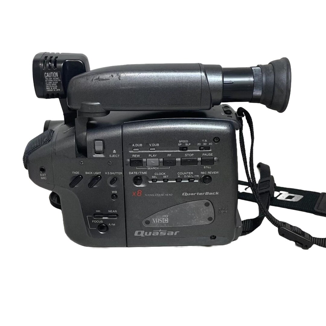 Quasar VHS-C VM-515 Camcorder VHS-C Video Camera Bundle Works Well ...