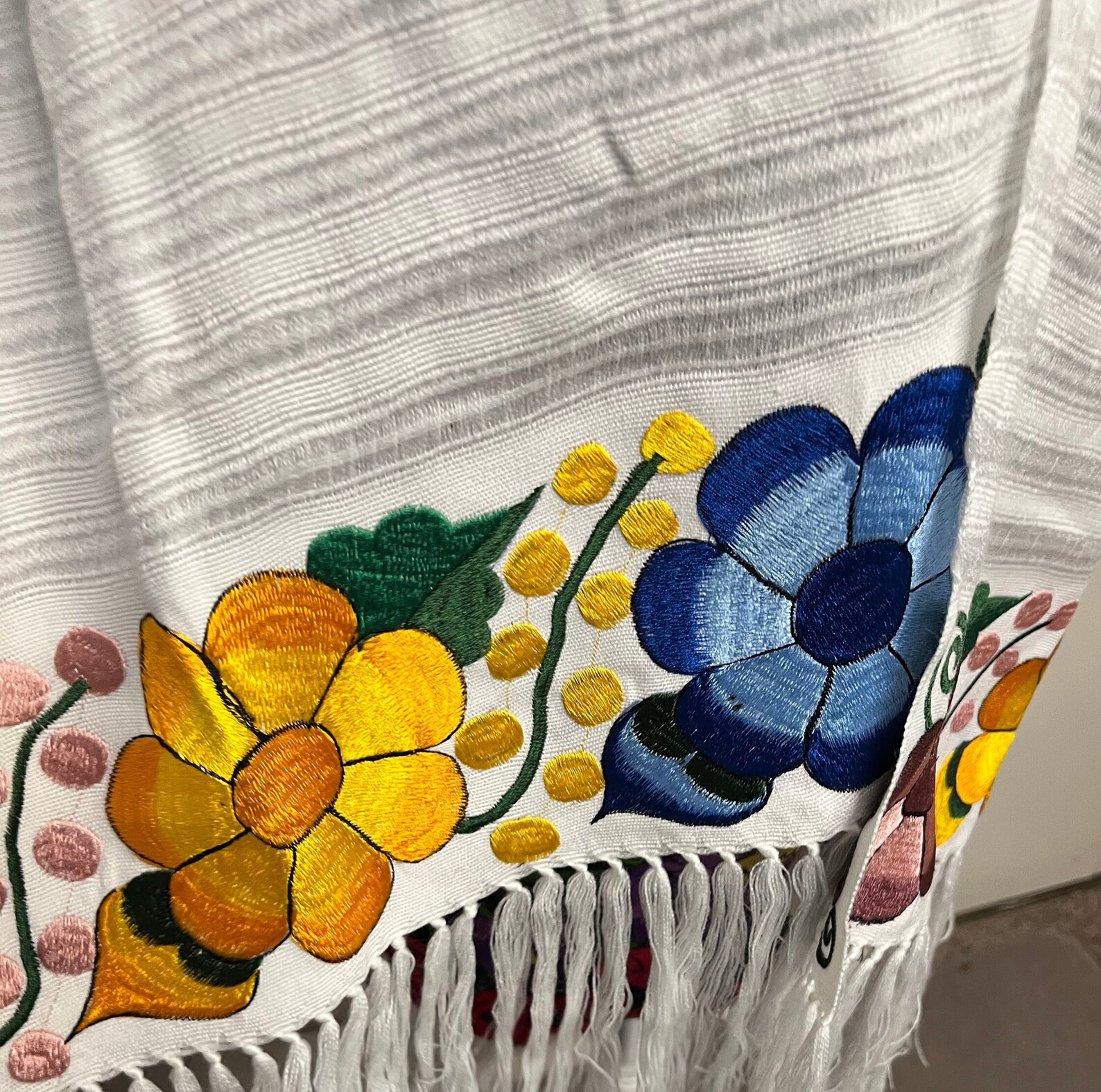 Mexican Traditional Rebozo. Mexican Shawl. Mexican Fiesta Shawl - Etsy