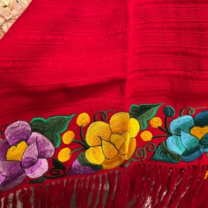 Mexican Traditional Rebozo. Mexican Shawl. Mexican Fiesta Shawl - Etsy
