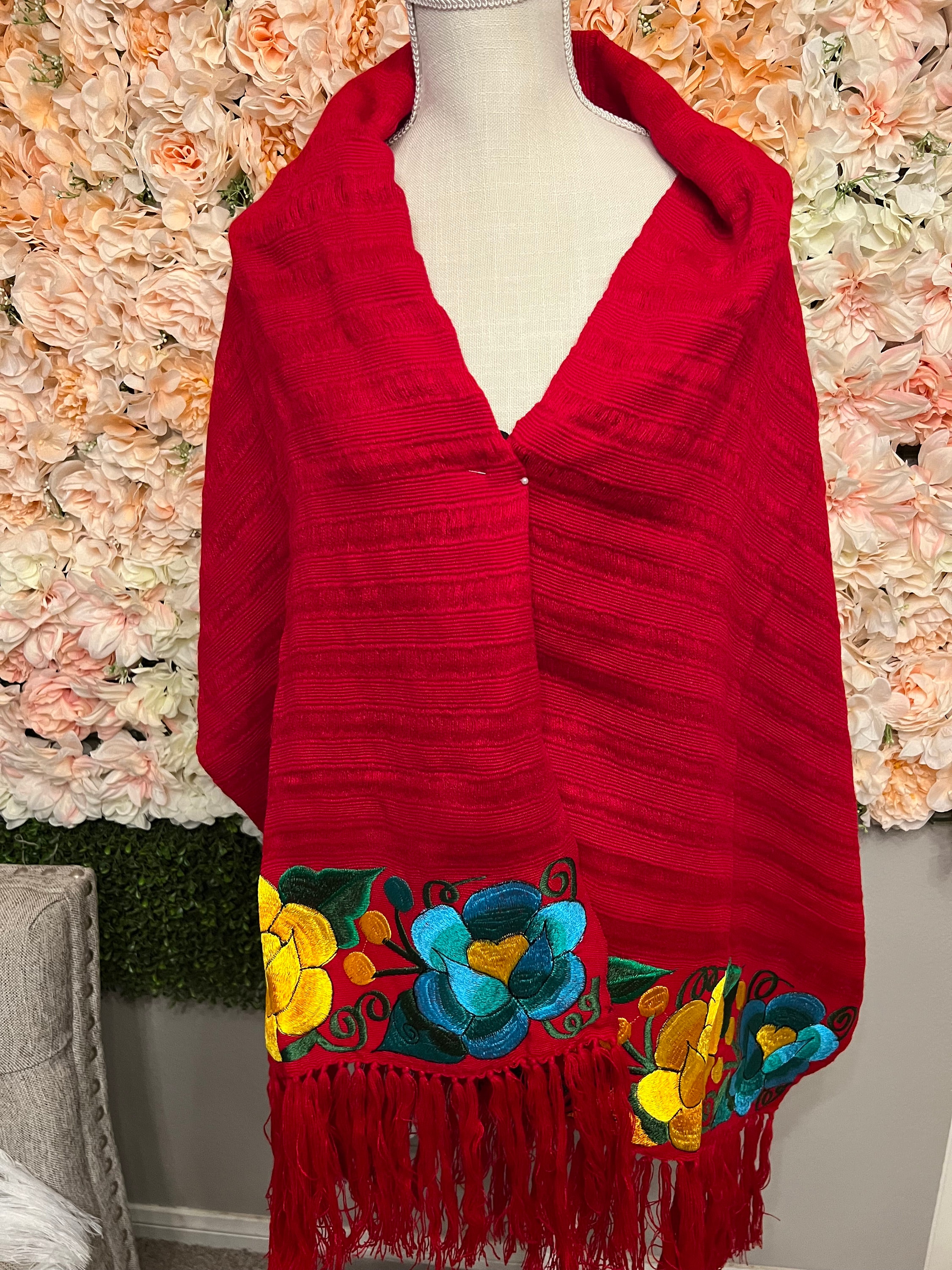 Mexican Traditional Rebozo. Mexican Shawl. Mexican Fiesta Shawl - Etsy