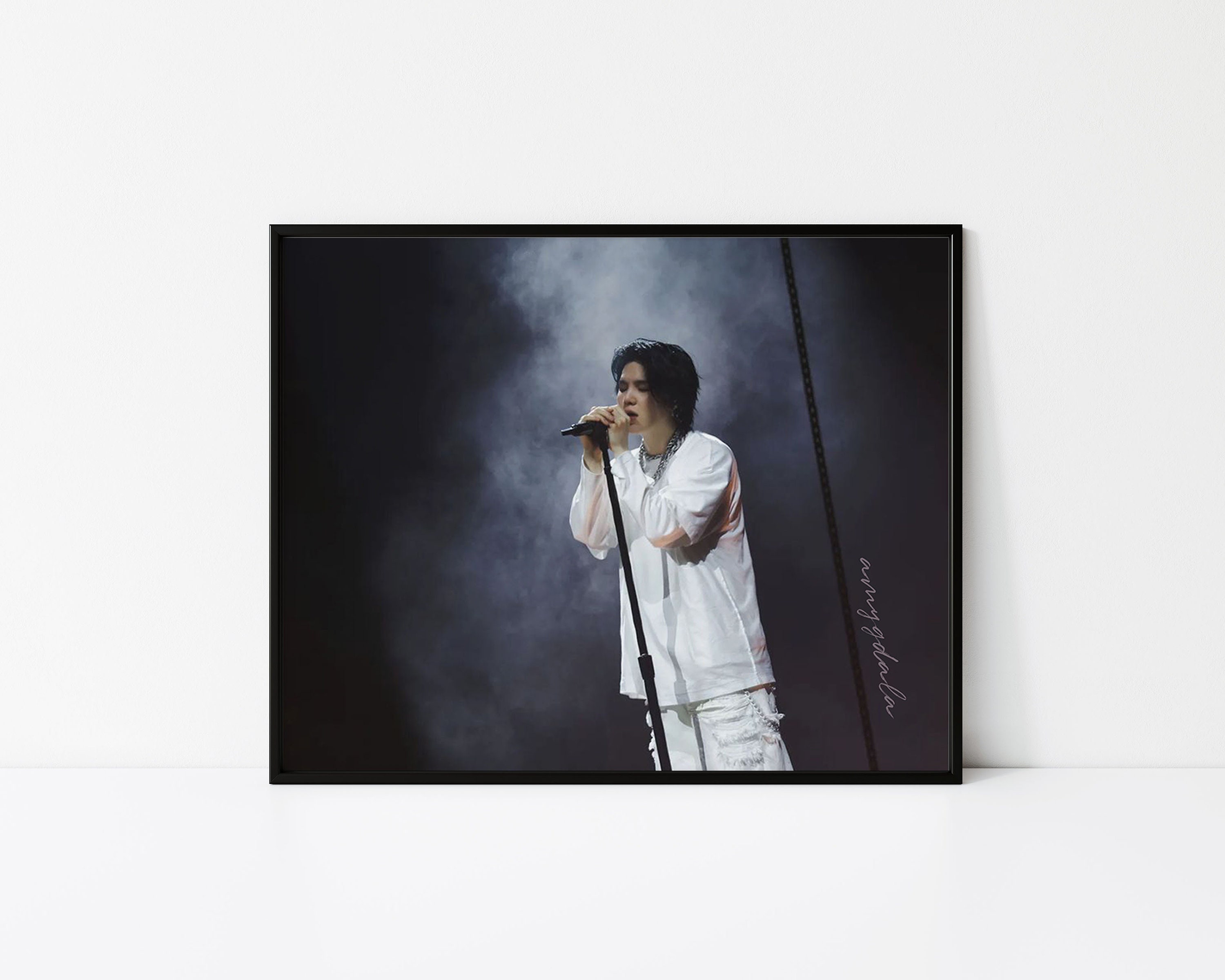 Amygdala Suga Concert Poster Min Yoongi Agust D Print D-day Solo Tour ...