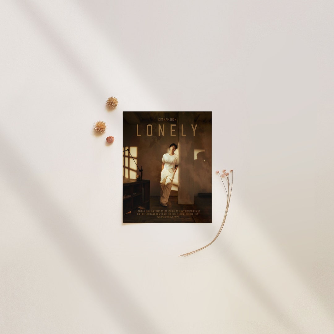 RM Lonely Movie Poster | Kim Namjoon | Rap Monster | Indigo Solo Album ...