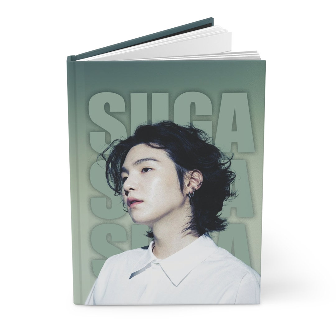 Suga Hardcover Notebook | Yoongi Agust D Journal Ruled Line - Etsy