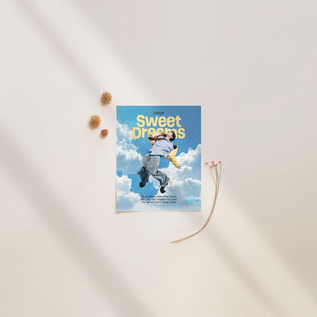 J-hope Sweet Dreams Poster | | BTS Jung Hoseok Single | Print - Etsy
