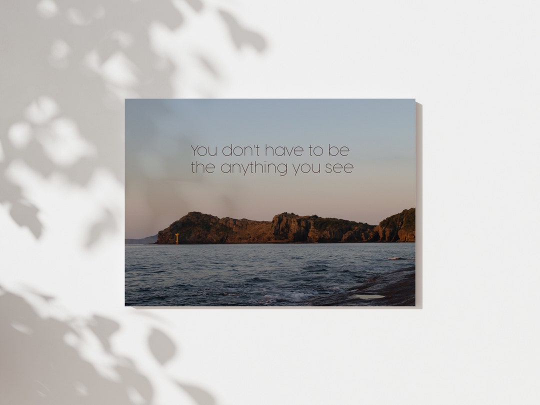 RM Come Back to Me Lyrics Landscape Print | RPWP Album | Kim Namjoon ...