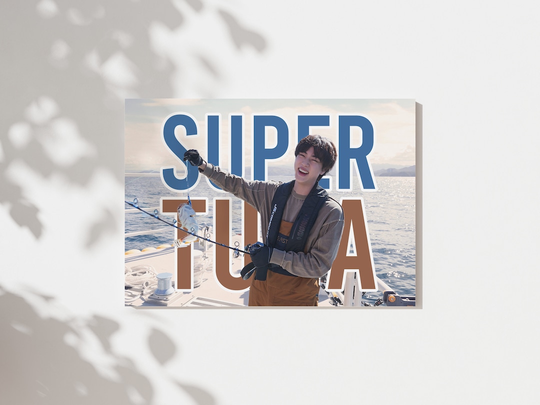 Jin Super Tuna Poster | Kim Seokjin | World Wide Handsome | Solo Print - Etsy