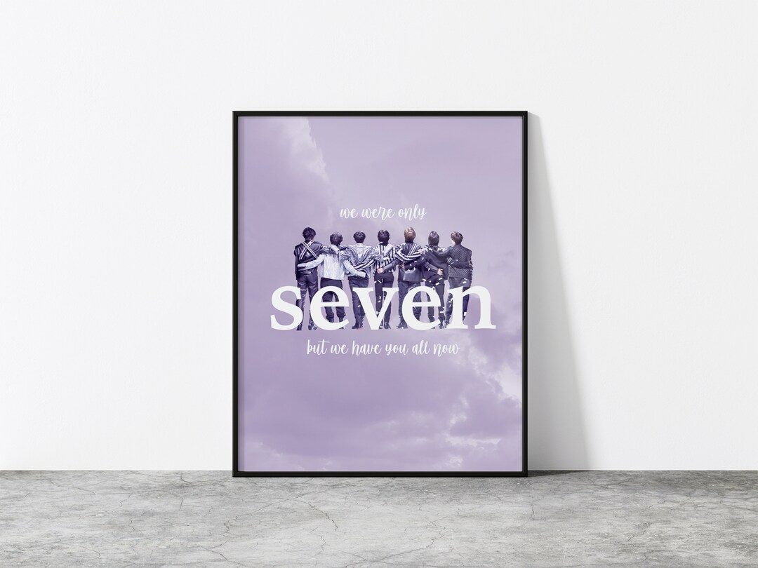 Bulletproof the Eternal Poster | Map of the Seoul Album | MOTS Print - Etsy