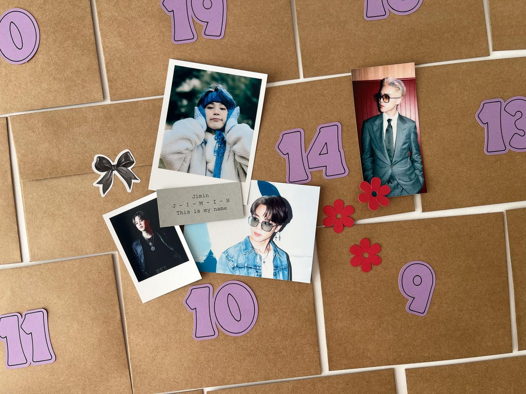 Jimin ARMY Countdown Calendar | Park Jimin | Countdown With Exclusive ...