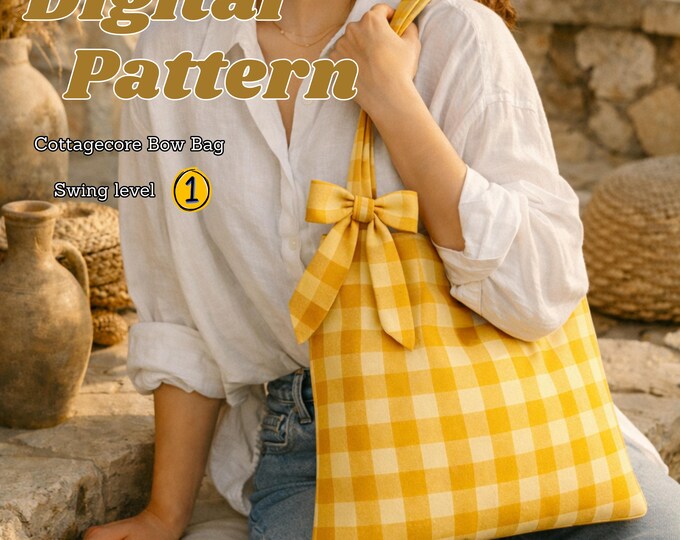 The Cleo Bow Bag - Sewing Pattern - Etsy Canada