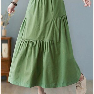 Ruffled Skirt Sewing Pattern, Beginner Friendly, Instant Download PDF ...